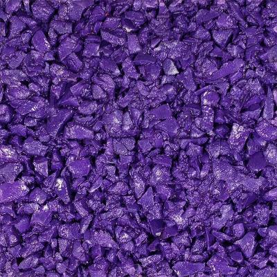China Vibrant Purple EPDM Granules for Park Walkway | Non-Shedding for sale
