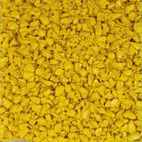 China High-Visibility Yellow EPDM Granules for Playground | Shock-Absorbing for sale