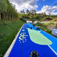 China Glow in the Dark EPDM Rubber Granules for Running Tracks & Safety Flooring for sale