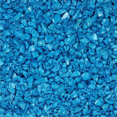 China Blue EPDM Rubber Granules 1-3mm for Sports Court | Durable for sale
