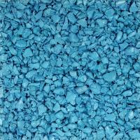 China Blue EPDM Rubber Granules 1-3mm for Sports Court | Durable for sale