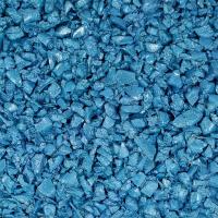 China Blue EPDM Rubber Granules 1-3mm for Sports Court | Durable for sale