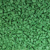 China Green EPDM Rubber Granules 1-3mm for Playground | Durable for sale