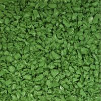 China Green EPDM Rubber Granules 1-3mm for Playground | Durable for sale