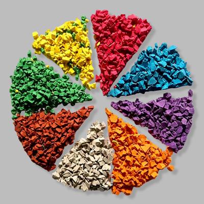 China EPDM Rubber Granules 1–3mm | Playground & Sports Flooring for sale