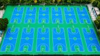 China Classic Silicon PU Court | Durable Outdoor Sports Flooring System for sale