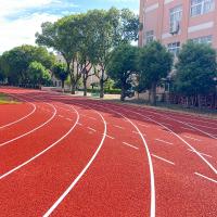 China Solvent-Free Full PU Track | High Resilience Athletic Surface for sale
