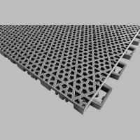 China CZ-FC1 Honeycomb Sport Tiles | Non-Slip Interlocking Court Flooring for sale