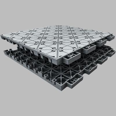 China Competition Modular Sports Flooring | 21mm Shock Absorbing Basketball Court Tiles for sale