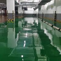 China Self-Leveling Epoxy Flooring | Seamless Glossy Industrial Floor for sale