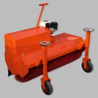 China Artificial Turf Grooming Brush Machine 450m²/h | 1.5m Honda Sweeper for sale