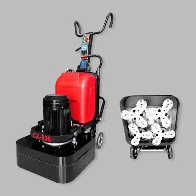 China 12-Head Stone & Floor Grinder 9.5kW | 630mm Dry Wet Polisher for sale