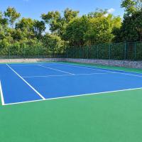 China Classic Silicon PU Tennis Court | Consistent Bounce & Anti-UV for sale