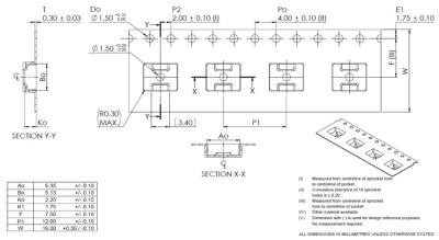 China Contact current sensor Allegro CT416-HSN830MR with 8 lead SOIC package and RoHS compliant green material for sale
