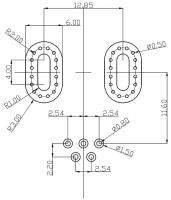 China bidirectional current sensor AKM CQ2064 with single 5V supply and ratiometric analog voltage output for sale