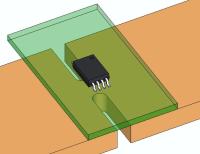 China Hall Effect Current Sensor IC Allegro ACS37610LLUATR-020B5 with AEC Q100 Grade 0 Automotive Qualification for sale