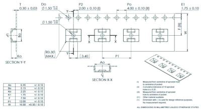 China Allegro CT425 HSN830MR ultra low noise contact current sensor with eight current ranges up to 65 amps for sale