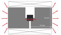 China Compact automotive current sensor ALLEGRO ACS37220LEZATR-100B5 with 200 amp capacity and wettable flank QFN package for sale