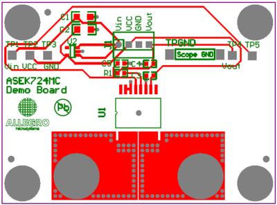 China Ratiometric Analog Output Current Sensor ALLEGRO ACS724LMCTR-30AB-T for Switched Mode Power Supplies for sale