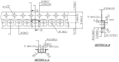 China Compact Omnipolar Tunnel Magnetoresistance Switch ALLEGRO CT8132DM-HS3 with Stable Magnetic Operation for sale
