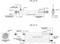 China Linear position sensor Alliance Memory LRLE-27-300-R-00-10-A contactless LVIT technology for machinery for sale