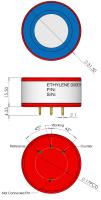 China High Precision Ethylene Oxide Sensor Amphenol SGX-7ETO with Typical Baseline Range and Gas Monitoring for sale