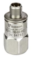 China Low frequency accelerometer Amphenol 786 500 M12 with hermetic seal and 316L stainless steel case for sale