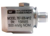 China intrinsically safe accelerometer Amphenol 787-500-M12-IS with M12 connector and 316L stainless steel case for sale