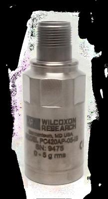 China intrinsically safe sensor Amphenol PC420AR-20-IS for hazardous environment vibration monitoring applications for sale