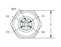 China ultra low frequency accelerometer Amphenol HV201LF with superior EMI protection and hermetic sealing for sale