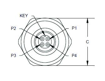 China ultra low frequency accelerometer Amphenol HV201LF with superior EMI protection and hermetic sealing for sale