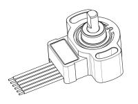 China Endless rotation magnetic position sensor Amphenol PSC360G2 F1A C0007 ERA180 05K for harsh environment for sale