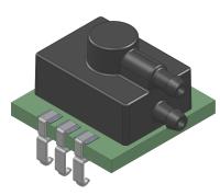 China High resolution compact pressure sensor Amphenol DLC L10G U2 with digital I2C interface and consumption for sale