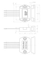 China linear displacement sensor Amphenol PS2P-LIN-LA-M002-1A0-L0000-ELS120-05 with analogue PWM and SPI outputs for sale