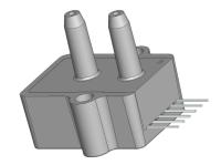 China millivolt output pressure sensor Amphenol 1 PSI-D-HGRADE-MV designed for air and dry gas measurement for sale