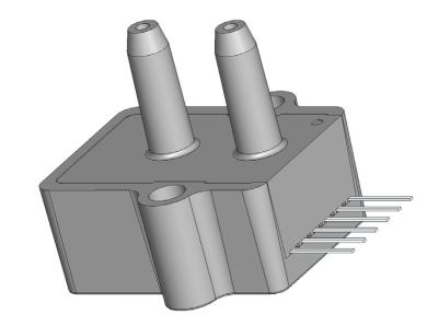 China millivolt output pressure sensor Amphenol 1 PSI-D-HGRADE-MV designed for air and dry gas measurement for sale