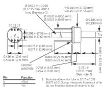 China solid state pressure sensor Amphenol NPH-8-007GH featuring SenStable technology and thermal accuracy for sale