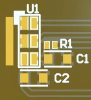 China Accurate Proximity and Ambient Light Sensor Module AMS TMD27553M with Interrupt Driven Detect Release for sale