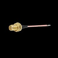 China AntennaHome AHCG RG178P L150 SMA K PIN copper cable assembly for RF communication systems up to 6GHz for sale