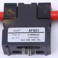 China Compact bidirectional micro gas flow sensor Aosong AFS01 with digital I2C communication and stable long term performance for sale