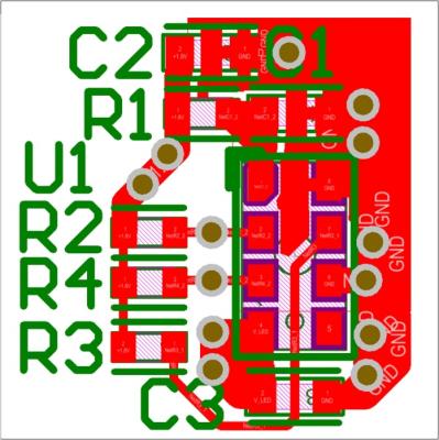 China Digital ambient light sensing proximity sensor AMS TMD37253 with integrated IR LED and color photodiodes for sale