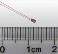 China Stable and precise temperature sensing thermistor ATI ATH10K1R25T70 with glass encapsulated design for sale