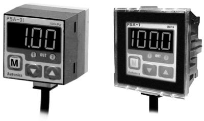 China Digital pressure sensor Autonics PSB-01-M5 with high brightness red LED display and pressure monitoring for sale