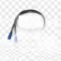 China wireless communication cable BAT WIRELESS BWBNCJ-FAKRAC-RG58L1000 BNC male to FAKRA C blue connector for sale