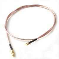China RG178 adapter cable Bat Wireless BWMCXJ-MMCXWJ-RG178L500 for MCX to MMCX connections in wireless applications for sale