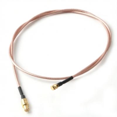 China RG178 adapter cable Bat Wireless BWMCXJ-MMCXWJ-RG178L500 for MCX to MMCX connections in wireless applications for sale