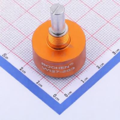 China displacement sensor BOCHEN WI-27-203 with 360 degree total rotation angle and wide nominal resistance range for sale