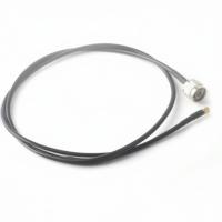 China RF coaxial adapter cable BAT WIRELESS BWNJ-MMCXWJ-RG58L1000 with RG58 cable and MMCX right angle connector for sale