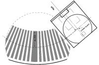 China Broadcom AEDR 8502 100 reflective optical encoder with compact surface mount leadless package design for sale