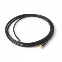 China RF coaxial adapter cable BAT WIRELESS BWBNCJ-MCXWJ-RG58L1000 with BNC male to MCX right angle male connectors for sale